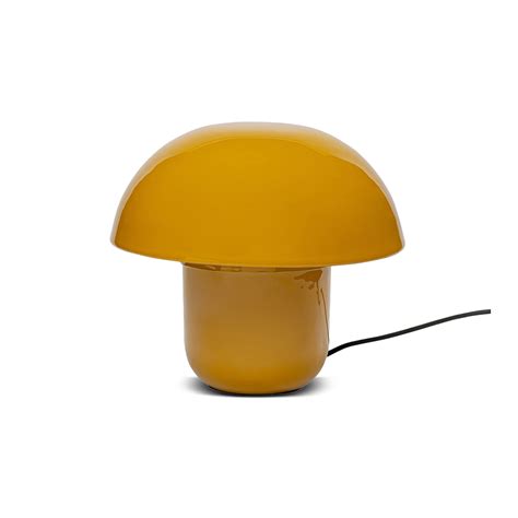 Mushroom Table Lamp Yellow