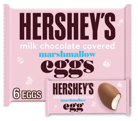 Dropship Hersheys Milk Chocolate Covered Marshmallow Eggs Easter Candy