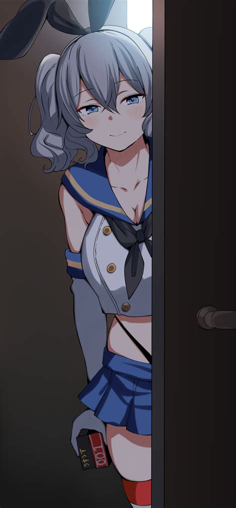 Kashima Sneaks Into Your Room While Dressed As Shimakaze Rkanmusu