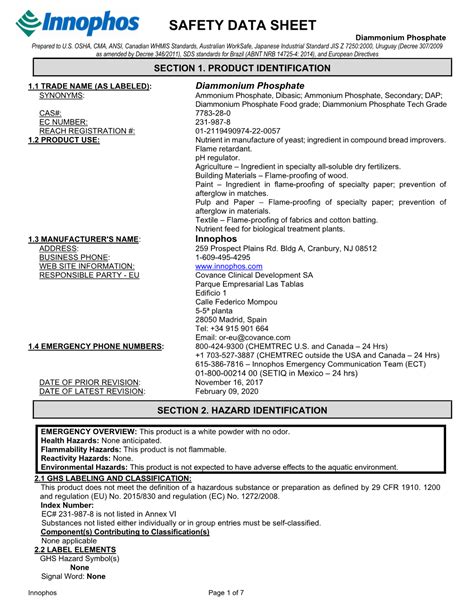 Safety Data Sheet English Docslib