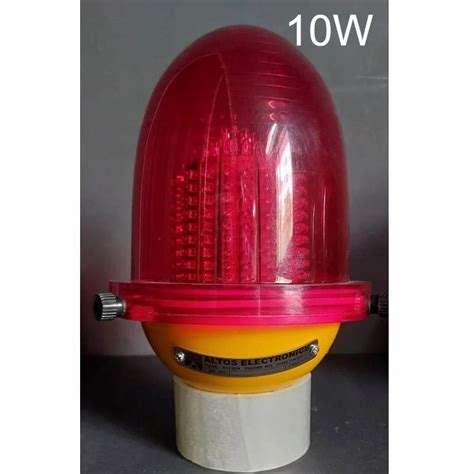 Aluminium And Abs Plastic Led Aviation Obstruction Light Mounting Type