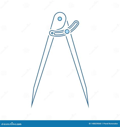Compasses Icon Stock Vector Illustration Of Geometric 148829068