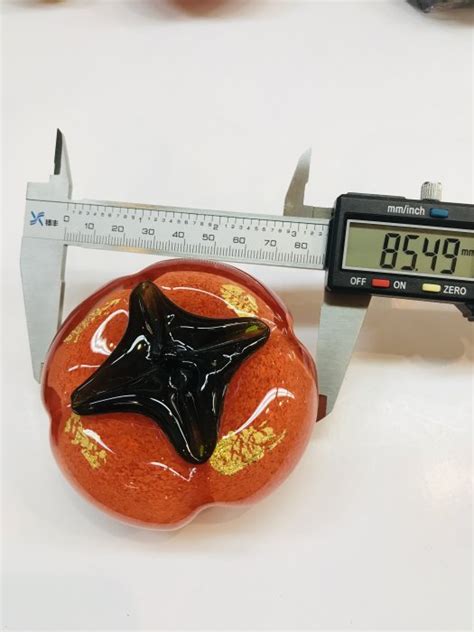 琉璃柿子 柿柿如意 金箔琉璃 玻璃琉璃藝品 大柿子禮盒 擺件 批發 台灣手工燒 Yahoo奇摩拍賣