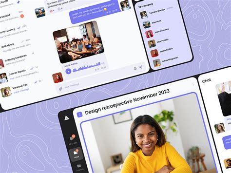 Web Chat Ui By Ronas It Uiux Team On Dribbble