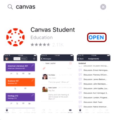 Canvas Getting Started With The Babe App On An IOS Device Irvine Unified Babe District