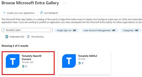 How To Setup Sso With Microsoft Entra Id Openid Connect Templafy