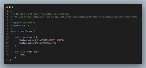 java中，为什么thread类要实现runnable接口？ 知乎