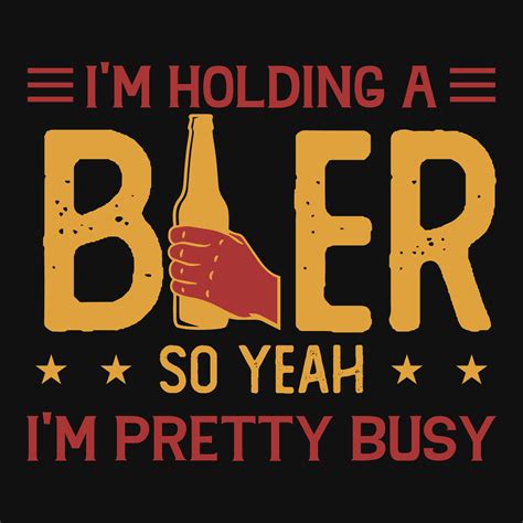 Beer Drinking Tshirt Design 13422728 Vector Art At Vecteezy