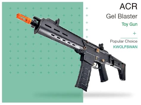 Jinming J10 Acr Assault Rifle Gel Blaster Kwolfswan