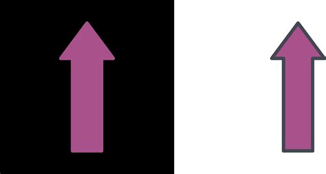Arrow Up Icon Vector Art At Vecteezy