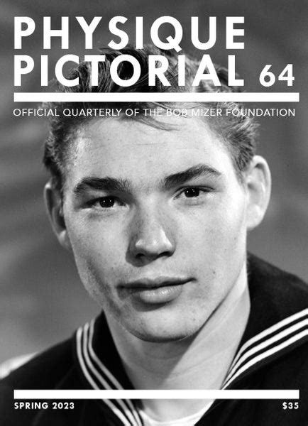 Physique Pictorial Volume 64 Spring 2023 Bob Mizer Foundation