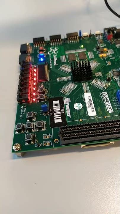 implémentation vhdl sur zedboard xilinx zynq youtube