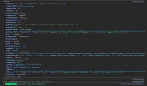 Nuxt3js Accesssing Keycloak Plugin Property Does Not Provide The
