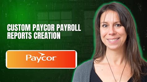 Custom Paycor Payroll Reports Creation Youtube