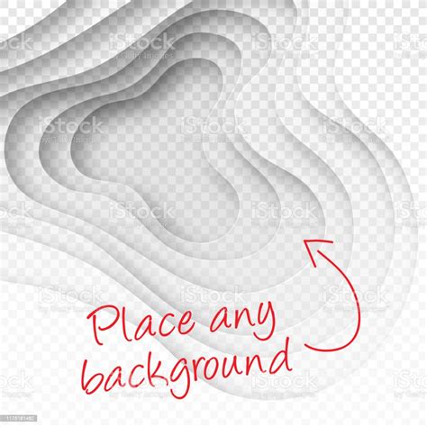 종이 컷 배경입니다 빈 추상파 모양 트렌디 한 3d 디자인 3차원 형태에 대한 스톡 벡터 아트 및 기타 이미지 3차원 형태 곡선 공란 Istock