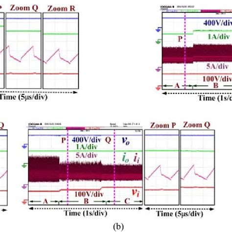 experimental results input and output voltages input and output
