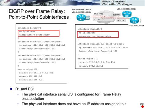 Ppt Cis 185 Advanced Routing Protocols Eigrp Part 2 Powerpoint Presentation Id3656662
