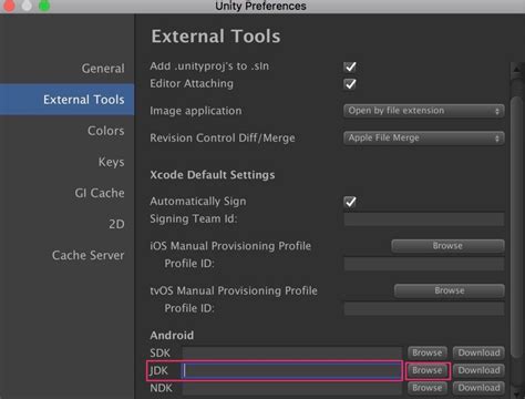 Unable To Find Suitable Jdk Installation と表示される時の対処法【unity】【android