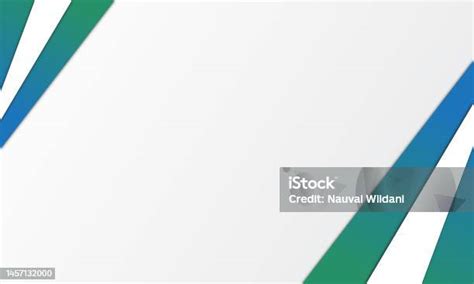 Konsep Mewah Dan Premium Gradasi Hijau Biru Abstrak Dan Latar Belakang