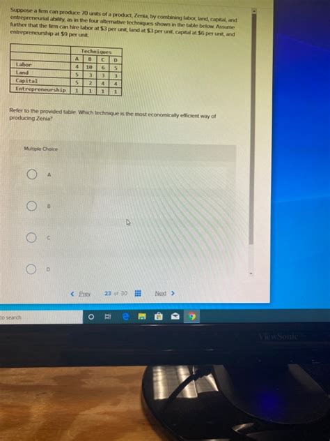 Solved Suppose A Firm Can Produce 70 Units Of A Product