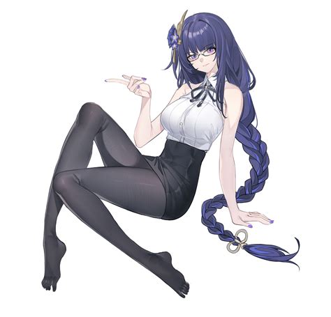 Raiden Shogun Tights Page Zerochan Anime Image Board