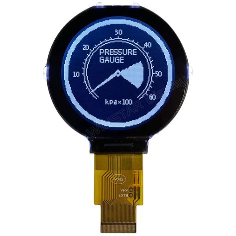 Circular LCD Screen Circular LCD Display Module WINSTAR