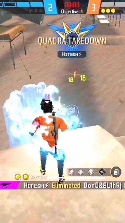 Cs Rank 1vs4 Clutch 😯 Kalahari Map Free Fire Rap Song Shorts Rap