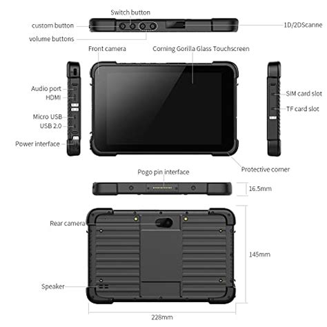 Unleashing Potential ThinKol 8 Inch Rugged Tablet Review Electronikz