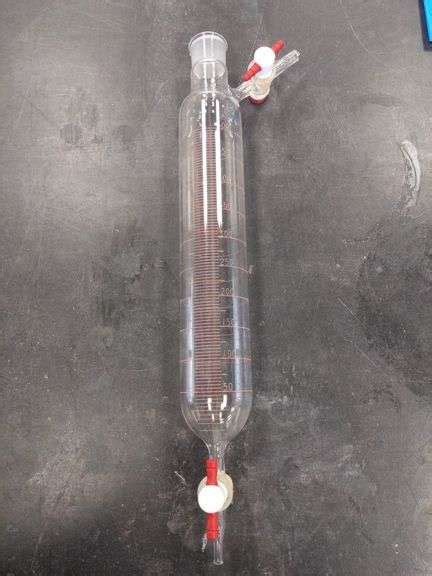 Cylindrical Separating Funnel Lab Equipment Delaware Auction Center