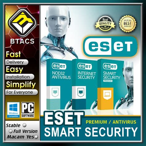 ESET NOD Antivirus Security Premium Install For Windows Shopee Malaysia