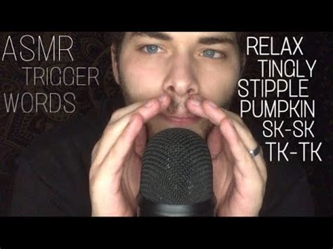 ASMR : TINGLY TRIGGER WORDS - YouTube