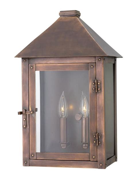 Copper Outdoor Wall Sconce Lighting Crem