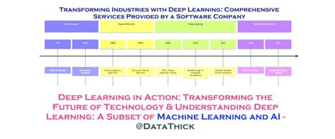 deep learning services provided by a software company