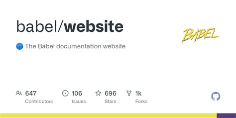 Websiteplugin Proposal Do Expressionsmd At Main · Babelwebsite · Github