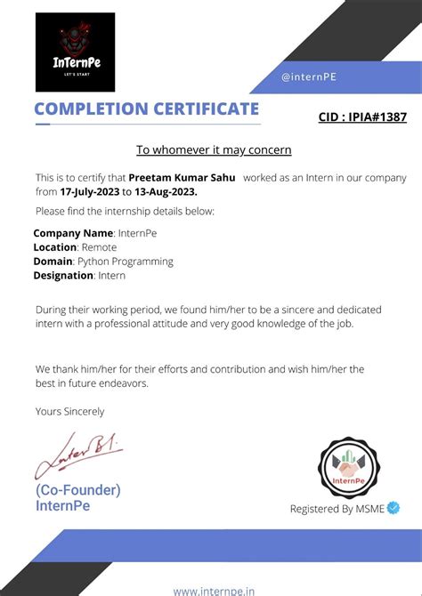 preetam kumar sahu on linkedin pythoninternship internship internpe