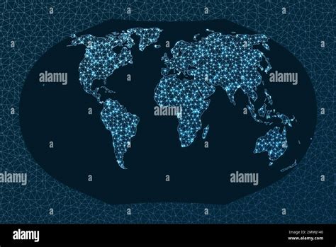 Global Network Concept Ginzburg 5 Projection World Network Neat