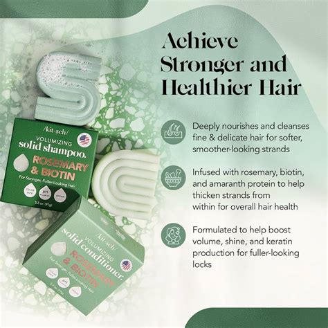 Rosemary And Biotin Shampoo And Conditioner Duo Pack Hair Growth Hairo