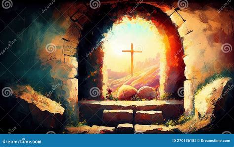 Happy Easter Empty Tomb