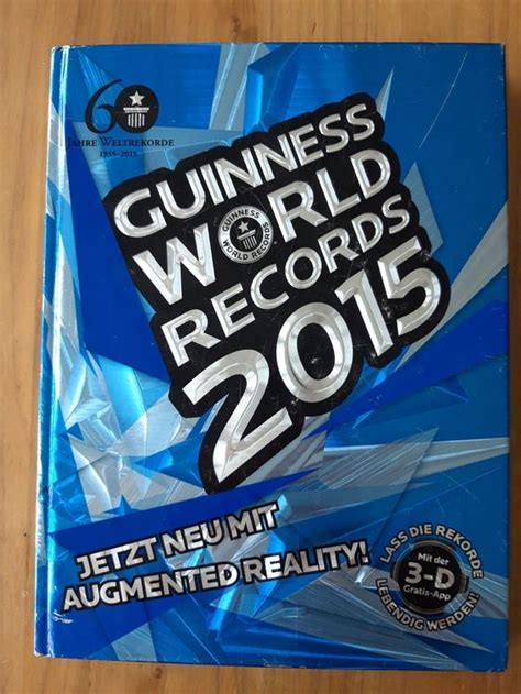 Guinness Buch Der Rekorde 2015 Kaufen Auf Ricardo