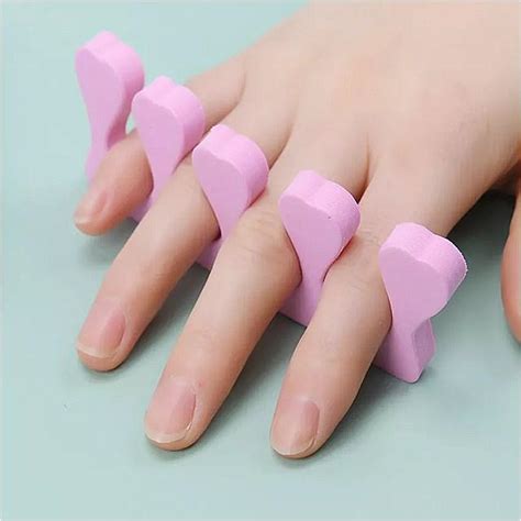 指 と つま先 の セパレーター スポンジ ソフト マニキュア と ペディキュア 10個 2956265 4001134744945