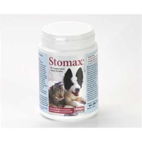Stomax til hund og kat