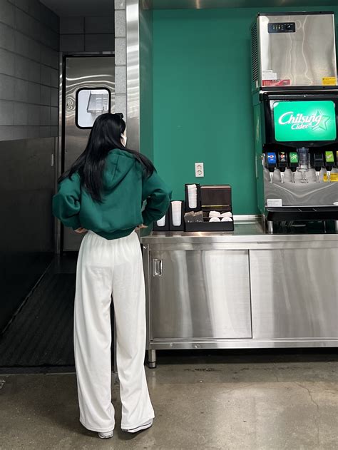 타올 밴딩 롱 와이드 팬츠 에이블리