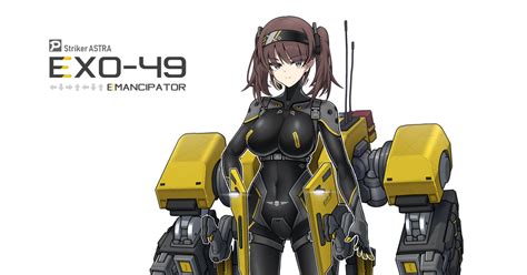 Armed Girls Girl Original Character 【helldivers Ii】ex0 49 外骨骼娘化（new