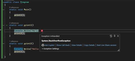 Rohan Kumawat On Linkedin A Stackoverflowexception In Net Core Occurs When The Execution Stack