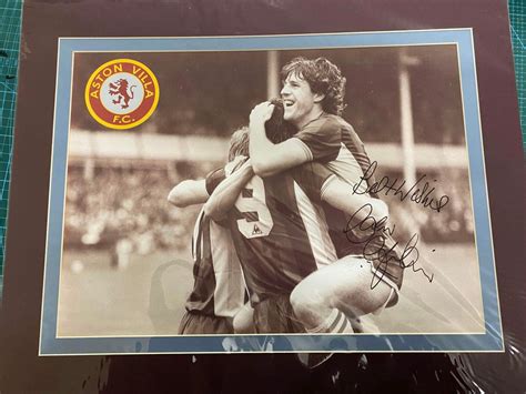 Aston Villa Colin Gibson Personally Signed Photograph Sportsnight