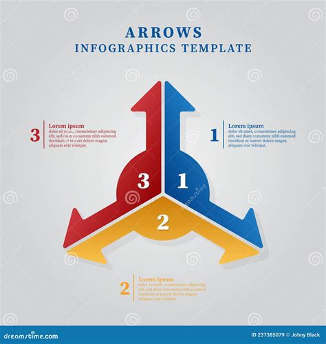 Arrow Process Steps Chart Business Startup Step Arrows Work Flow