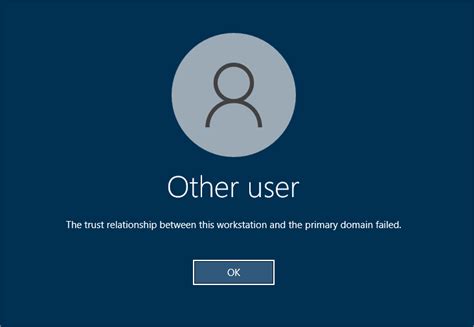 Fix The Trust Relationship Between This Workstation And The Primary