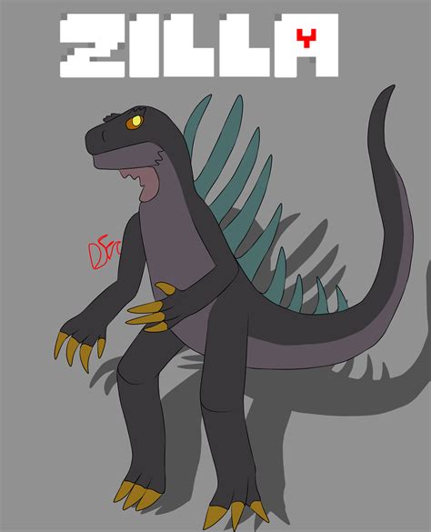Kaiju Containment Zilla By Sharkdrawsstuff On Deviantart