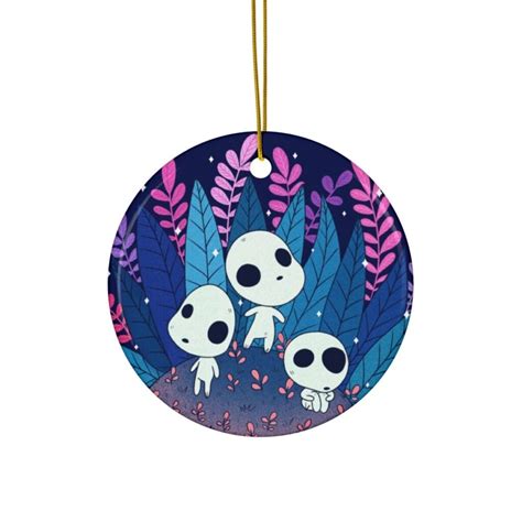 Princess Mononoke Tree Spirits Fanart Ceramic Ornament Ghibli Store