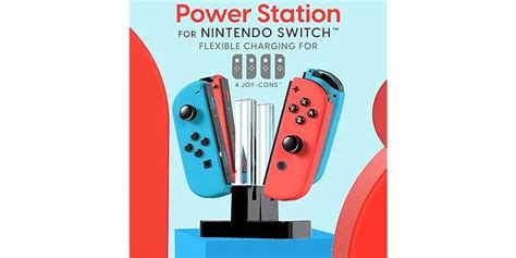 Talk Works Nintendo Switch Joy Con Charging Dock Station